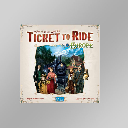 تیکت تو راید اروپا Ticket to Ride: Europe - فروشگاه کافه فکر